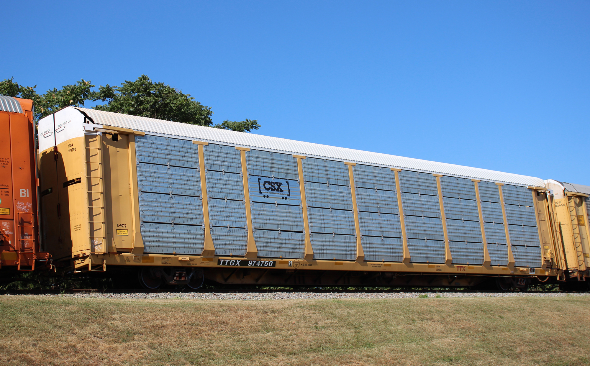 TTGX 974750-Rack class ML2L | Conrail Photo Archive